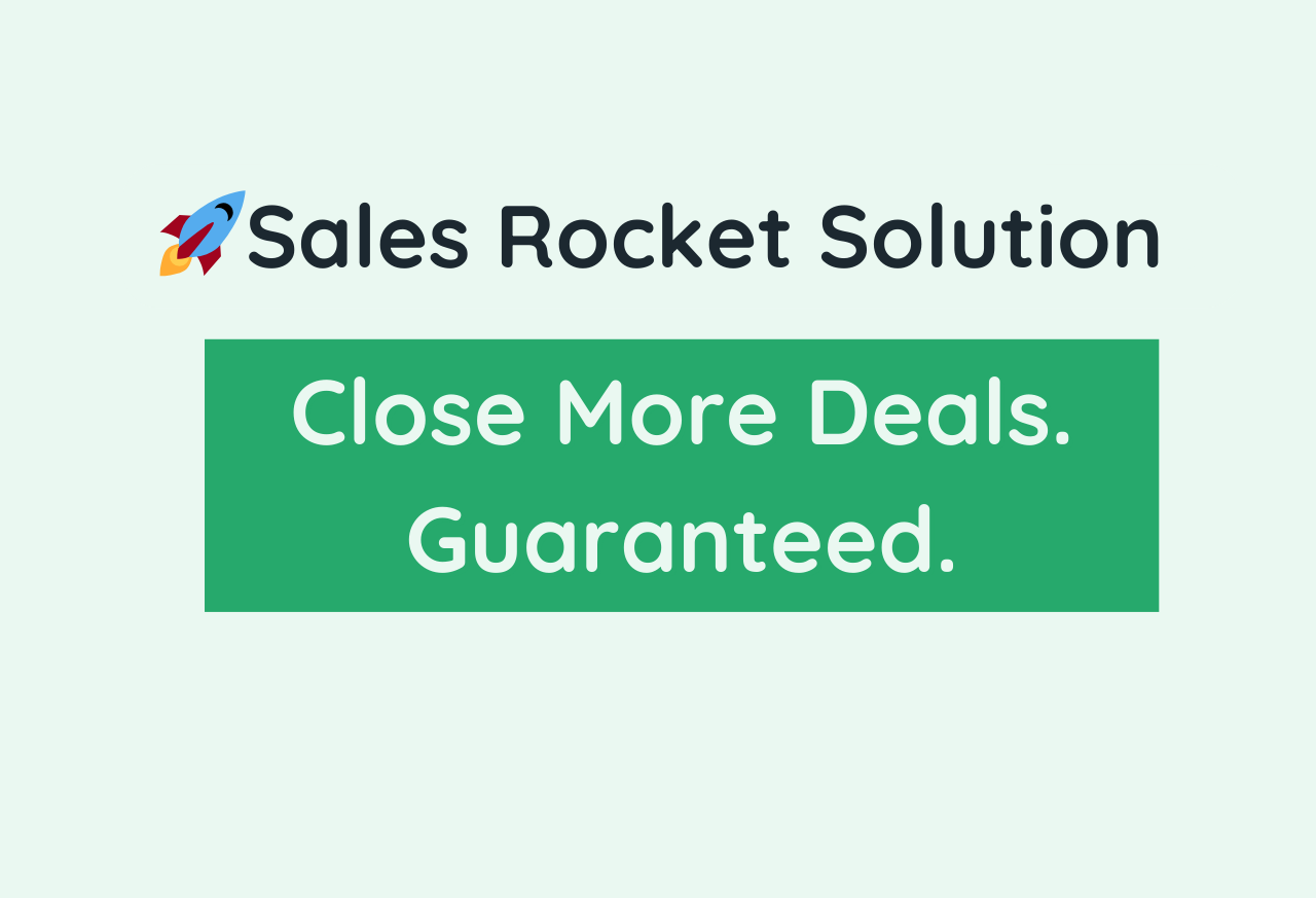 🚀 Sales Rocket Solutions | Sales Consulting for Home Service Businesses
